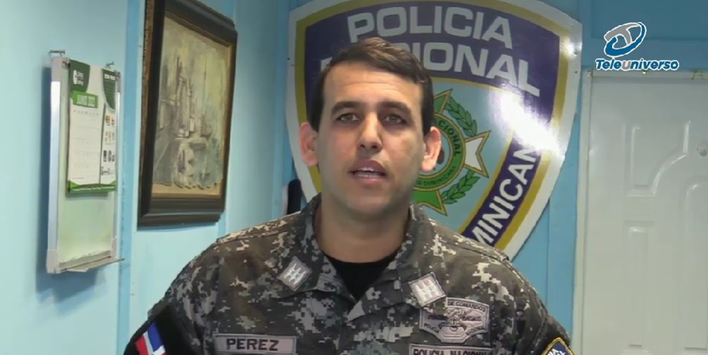 Agentes de la policía en Santiago informa apresamiento del famoso ...